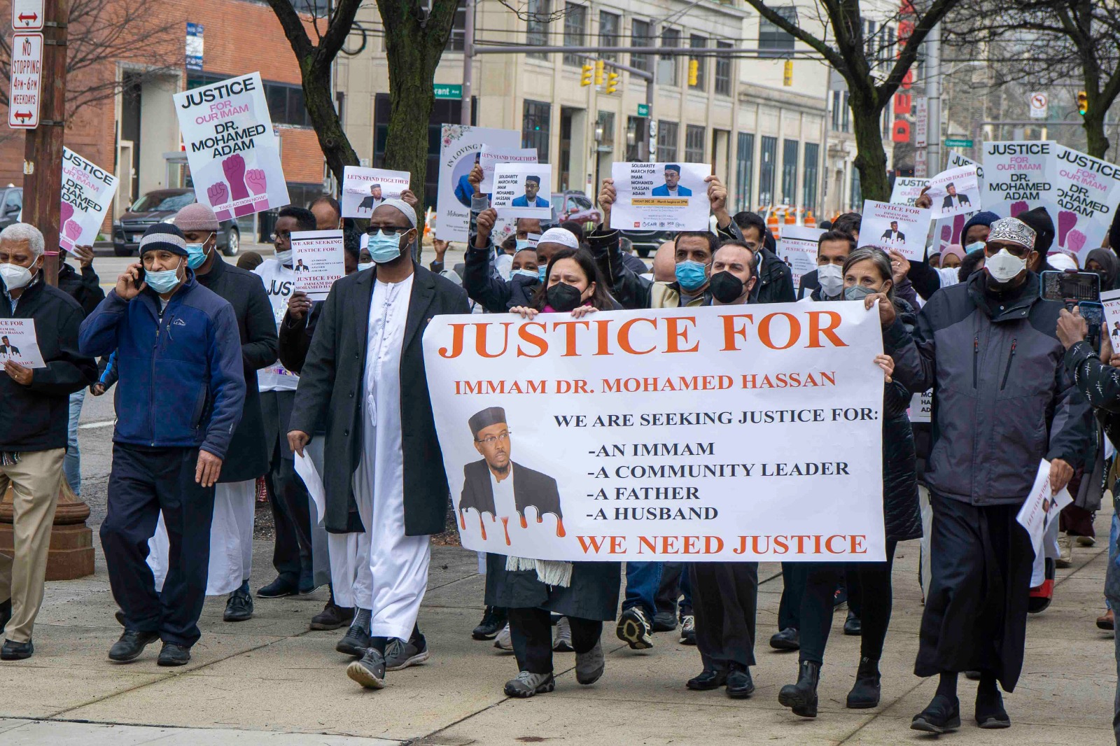 CAIR-Ohio Co-Hosts Solidarity March to Honor Imam Dr. Mohamed Hassan ...