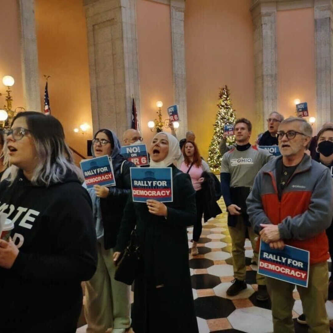 CAIR-Ohio Joins Rally for Our Democracy at Statehouse - CAIR-Ohio